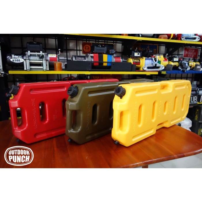 Jual Jerigen Pipih Plastik 20 Liter Untuk Bensin, Solar, Minyak Tanah ...