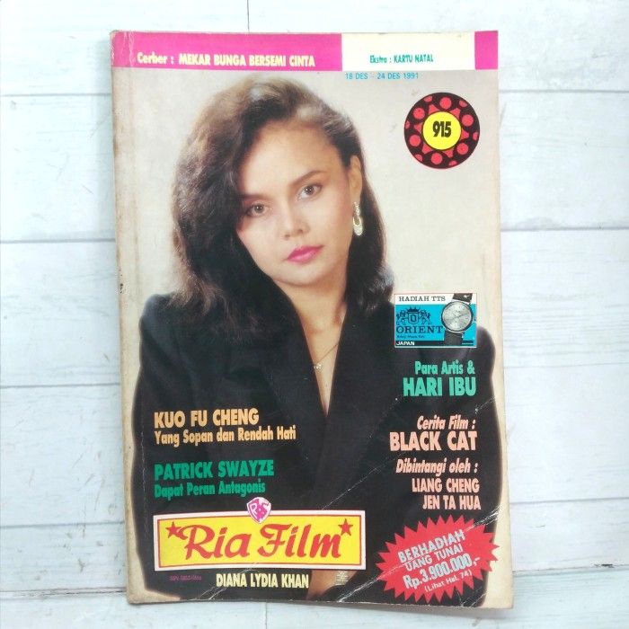 Jual Majalah Ria Film 915 Diana Lydia Khan 1991 | Shopee Indonesia