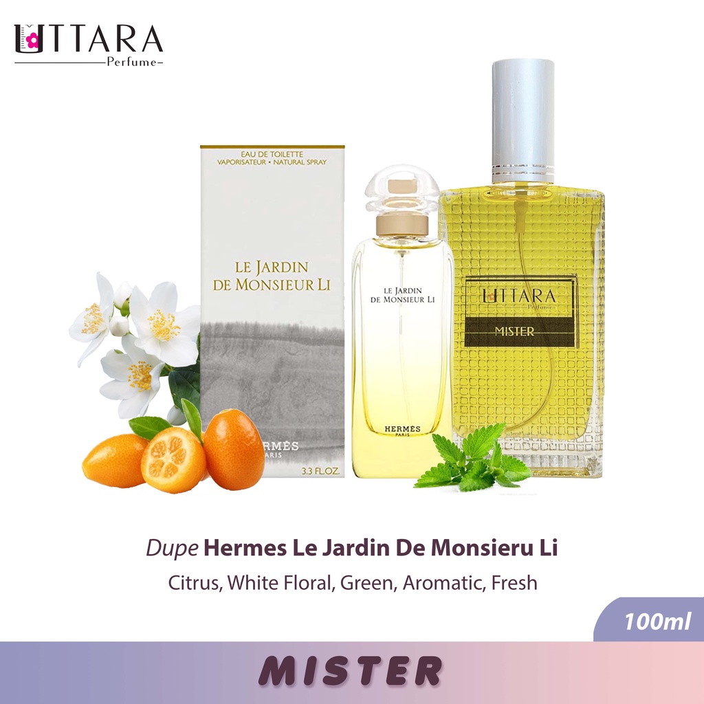 Jual MISTER 100ml Uttara Parfum Refill ( JARDIN DE MOUNSIEUR LI ...