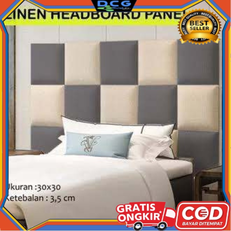 Jual Wallpaper Dinding (Wall Panel)Oscar Premium Soft Pack Headboard ...