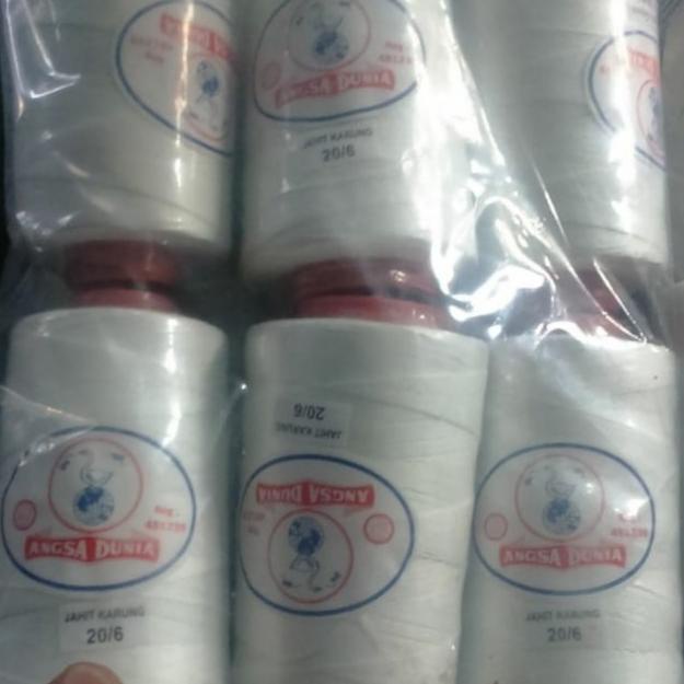 Jual Benang jahit karung atau paper bag closer merk Angsa Dunia ...