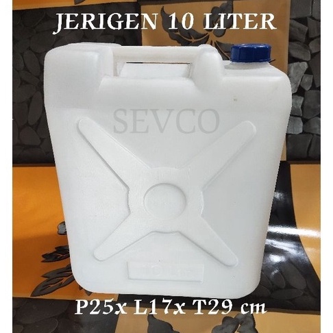 Jual Jerigen Plastik 10Liter / 20 Liter PB | Shopee Indonesia