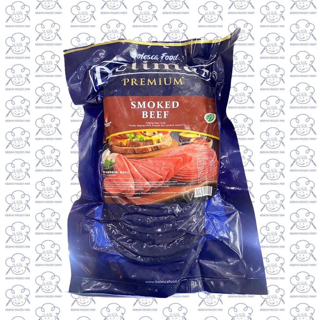 Jual Deli Max Smoked Beef / Daging Sapi Asap 500Gr | Shopee Indonesia