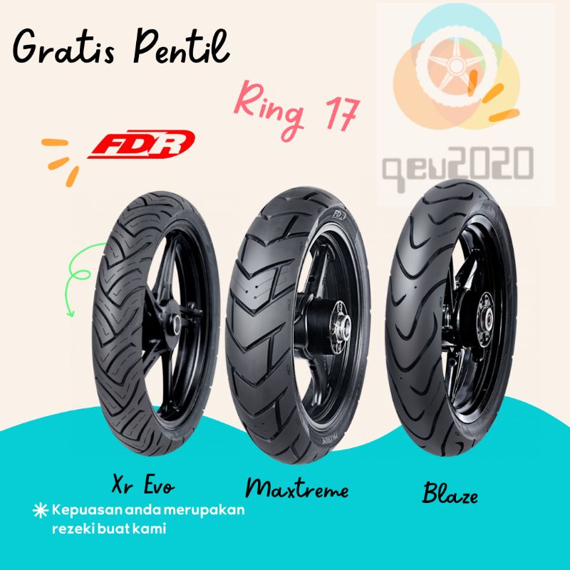 Jual Ban FDR 130/70-17 Xr Evo//Blaze//Maxtreme | Shopee Indonesia