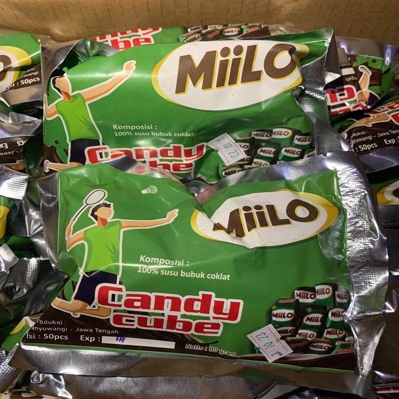Jual Miilo Candy Cube Isi 50 | Milo Cube Lokal | Shopee Indonesia