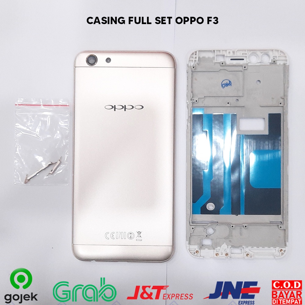 Jual CASING FULLSET OPPO F3 CASING HOUSING | Shopee Indonesia