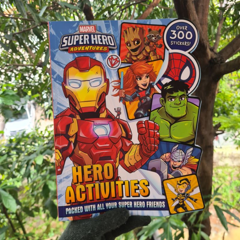 Jual MARVEL SUPER HERO ADVENTURES: HERO ACTIVITIES (Buku Anak) | Shopee ...