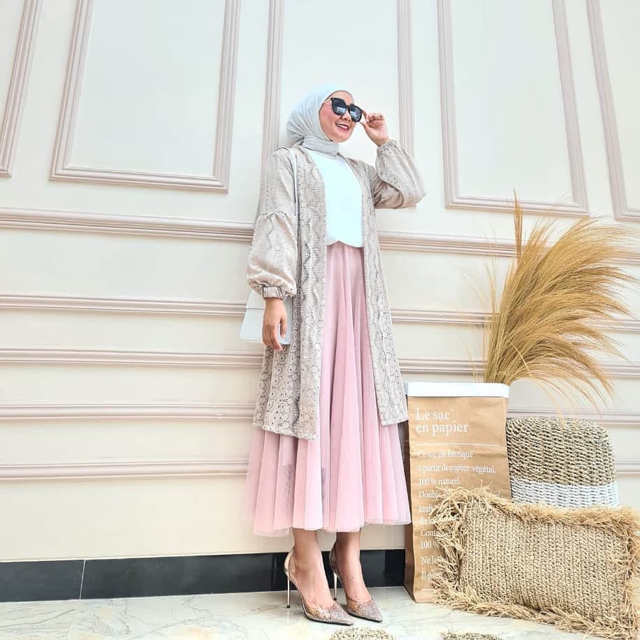 Jual Brokat Lengan Panjang / Outer Cardigan Baju Kondangan dan Lebaran ...