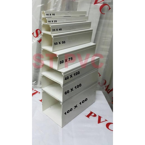 Jual kabel duct / trunking 50x50 | Shopee Indonesia