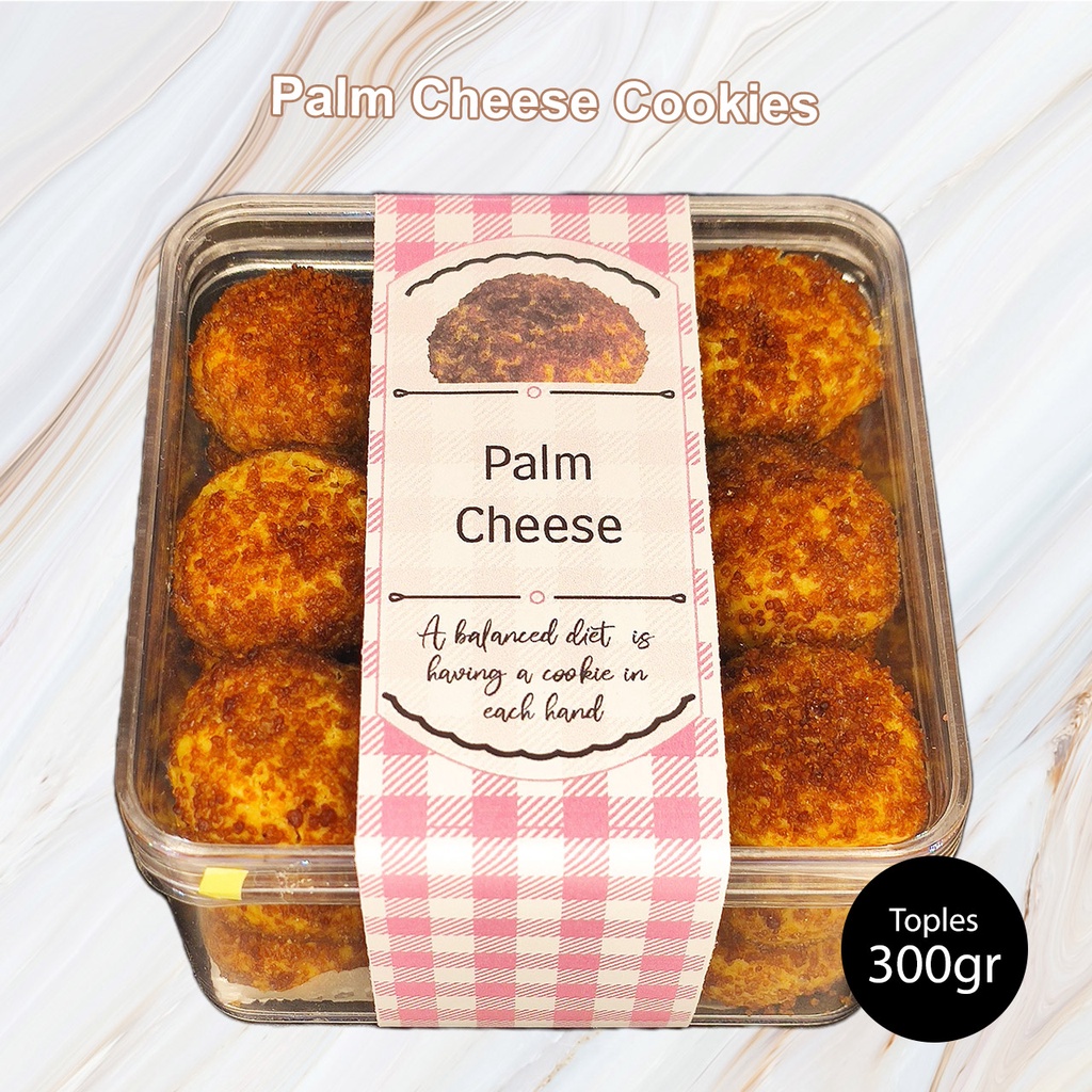 Jual Palm Cheese Cookies Kue Kering Gula Palem dan Keju Pinki Pie Cake ...
