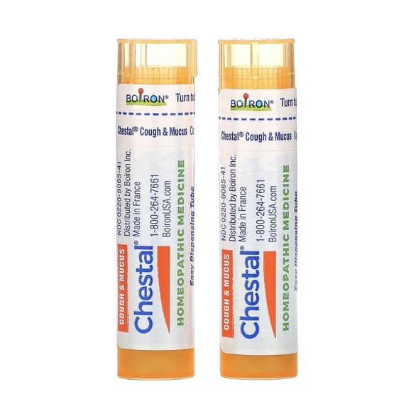 Jual Boiron Chestal Meltaway Pellets Cough & Mucus Relief 1 Tube 80 ...