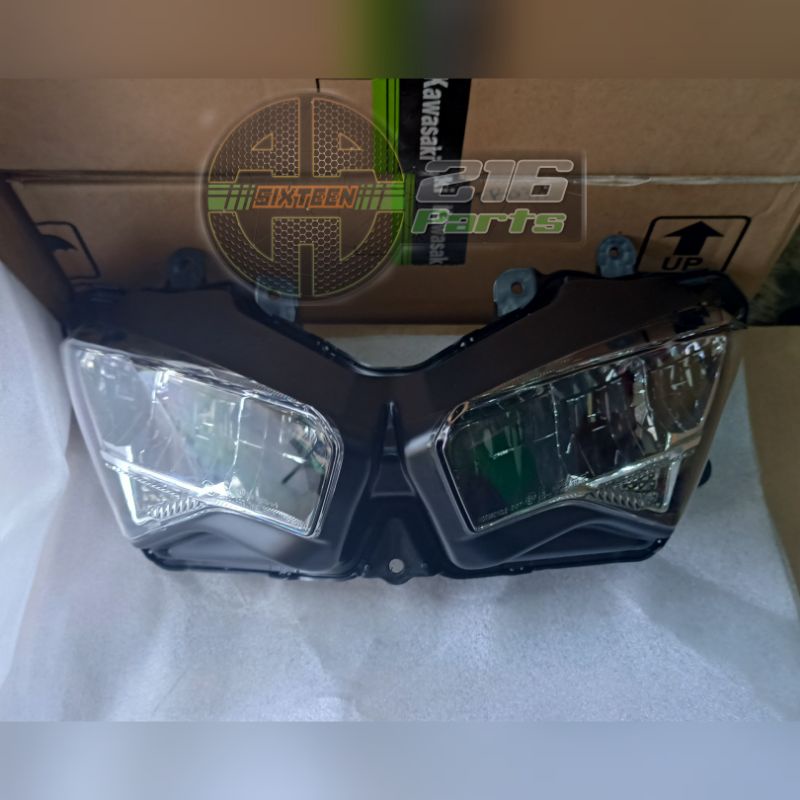 Jual Headlamp head lamp reflektor refektor lampu depan ZX636 New ZX25 ZX25R Original Kawasaki ...