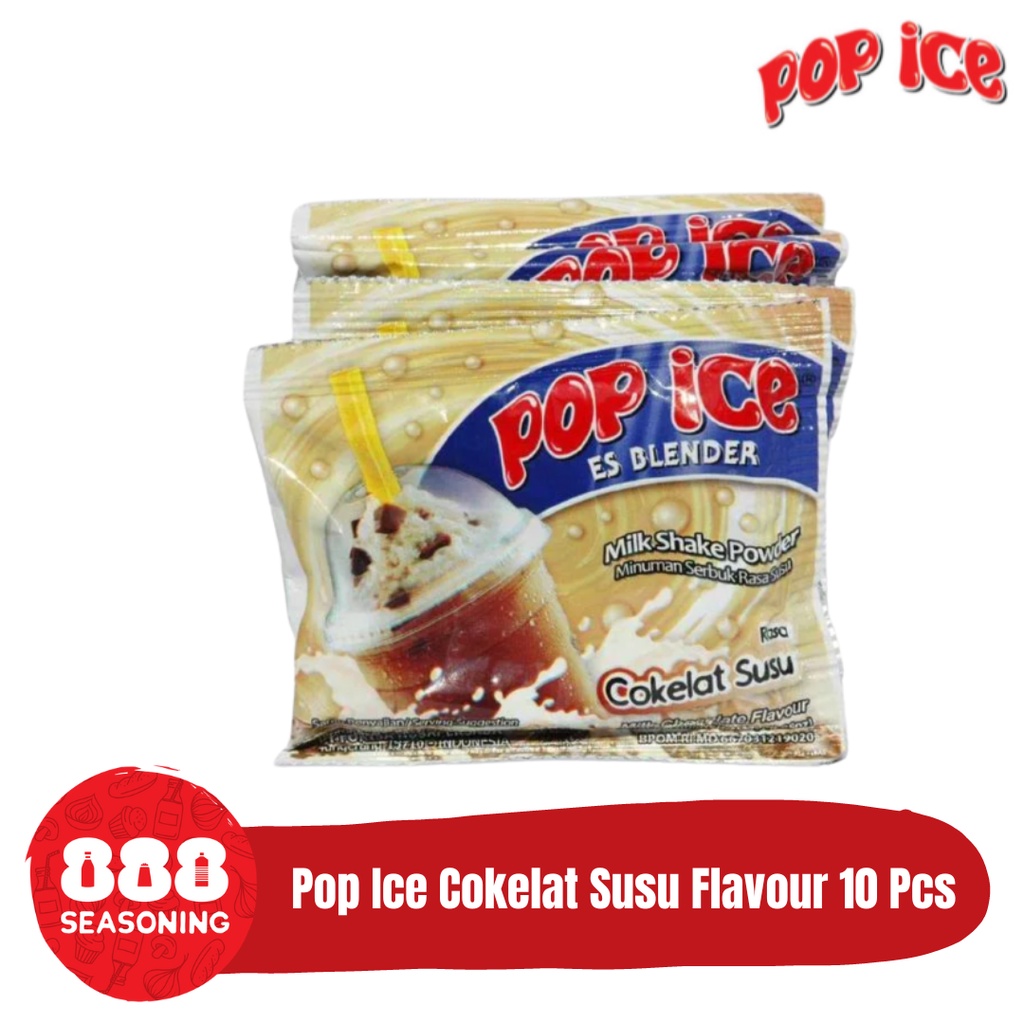 Jual POP ICE COKELAT SUSU FLAVOUR 10 SACHET | Shopee Indonesia