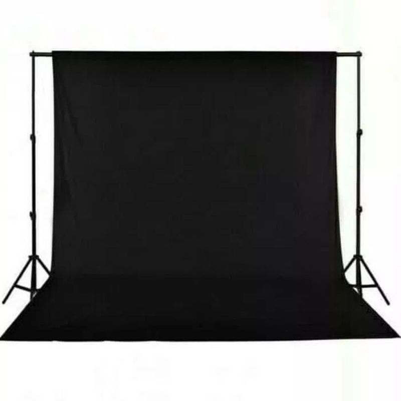 Jual Background foto studio hitam 3X6meter / Background latar foto ...