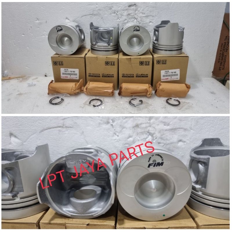 Jual PISTON ASSY SEHER ASSY STD DUTRO 130HT HT130 HT 130 FULL BAJA HARGA 1SET 4PC | Shopee Indonesia