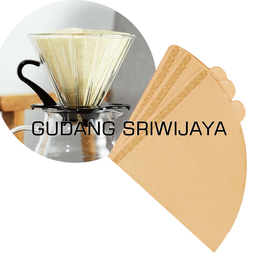 Jual Kertas Filter Saringan Kopi Espresso V02 Drip Coffee Tea Infuser 2 ...