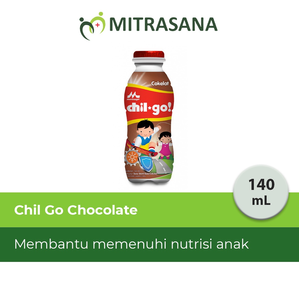 Jual Chil Go Vanila / Cokelat / Strawberry - 130 ml (1 krat isi 6 botol ...