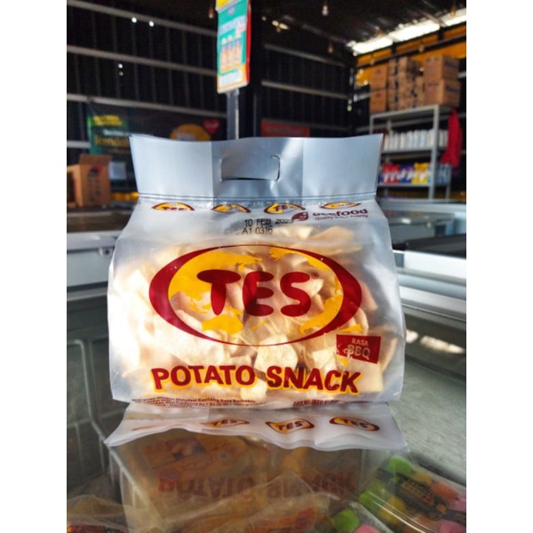 Jual TES Potato Snack rasa BBQ 200g | Shopee Indonesia