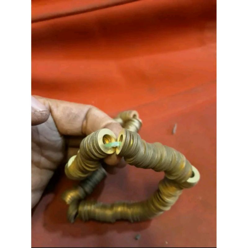 Jual ring kuningan M6 baud kunci 10 bisa untuk body vespa semua seri ...