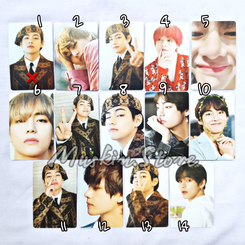 Jual PC DICON 101 - V TAEHYUNG SET BTS (13 PC) | Shopee Indonesia