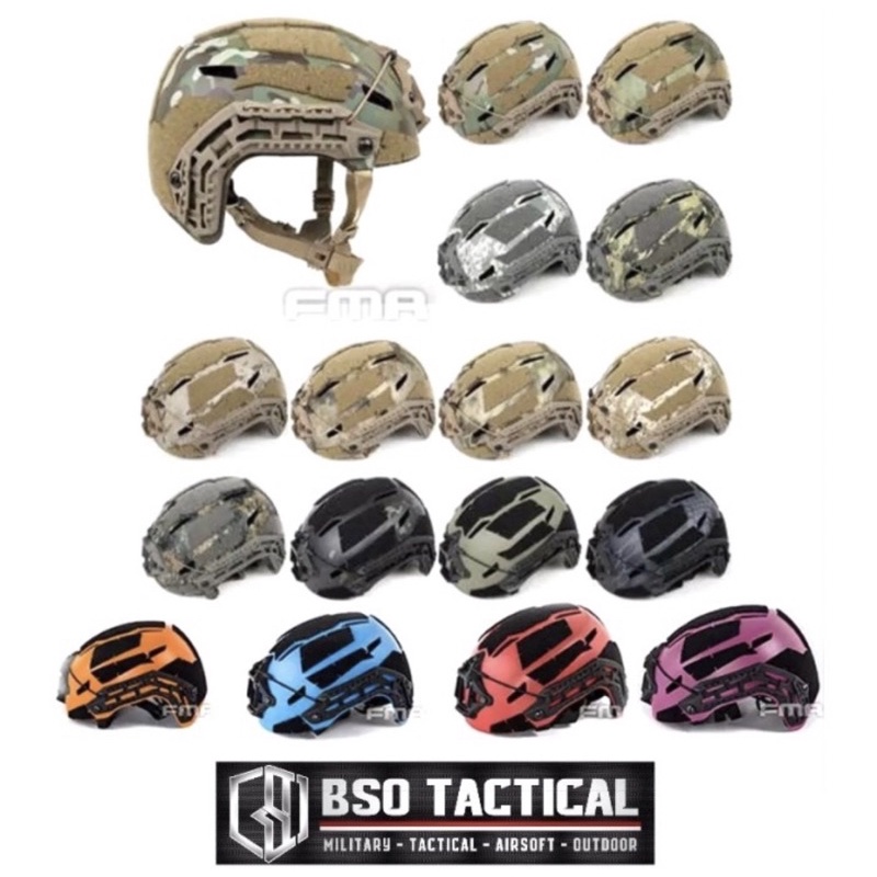 Jual Helm Tactical FMA Caiman Military Outdoor Helmet Ranger Green ...