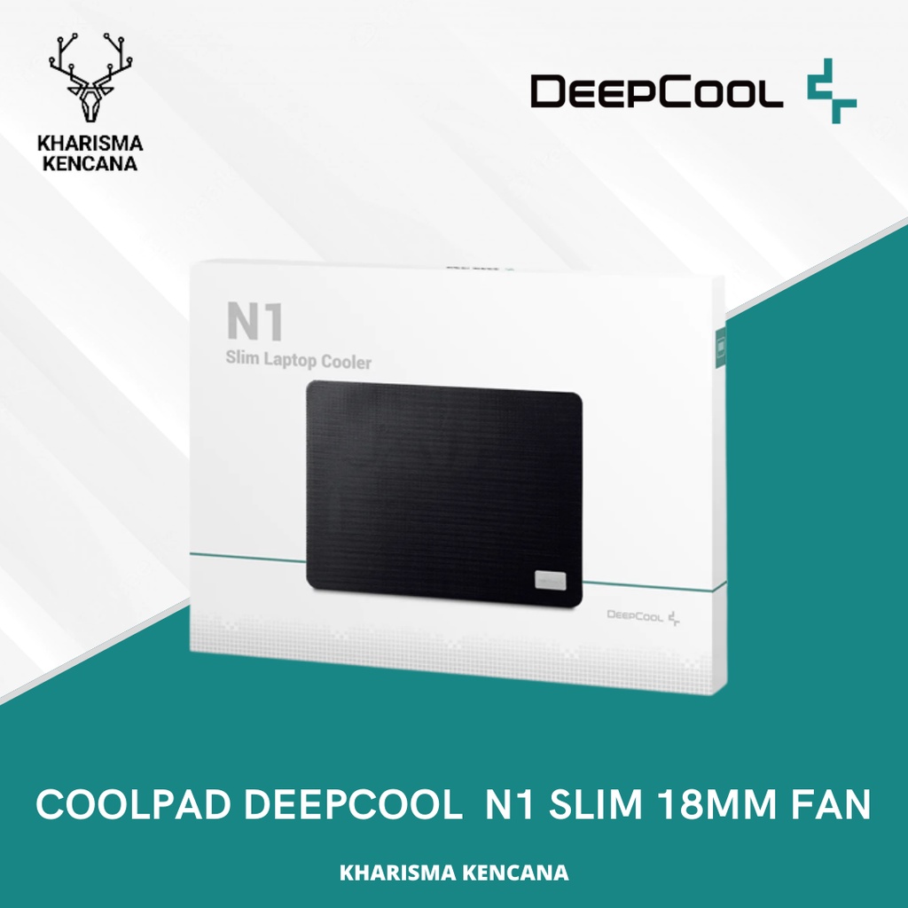 Jual COOLPAD DEEPCOOL N1 SLIM 18MM FAN UPTO 15INCH LAPTOP | Shopee ...