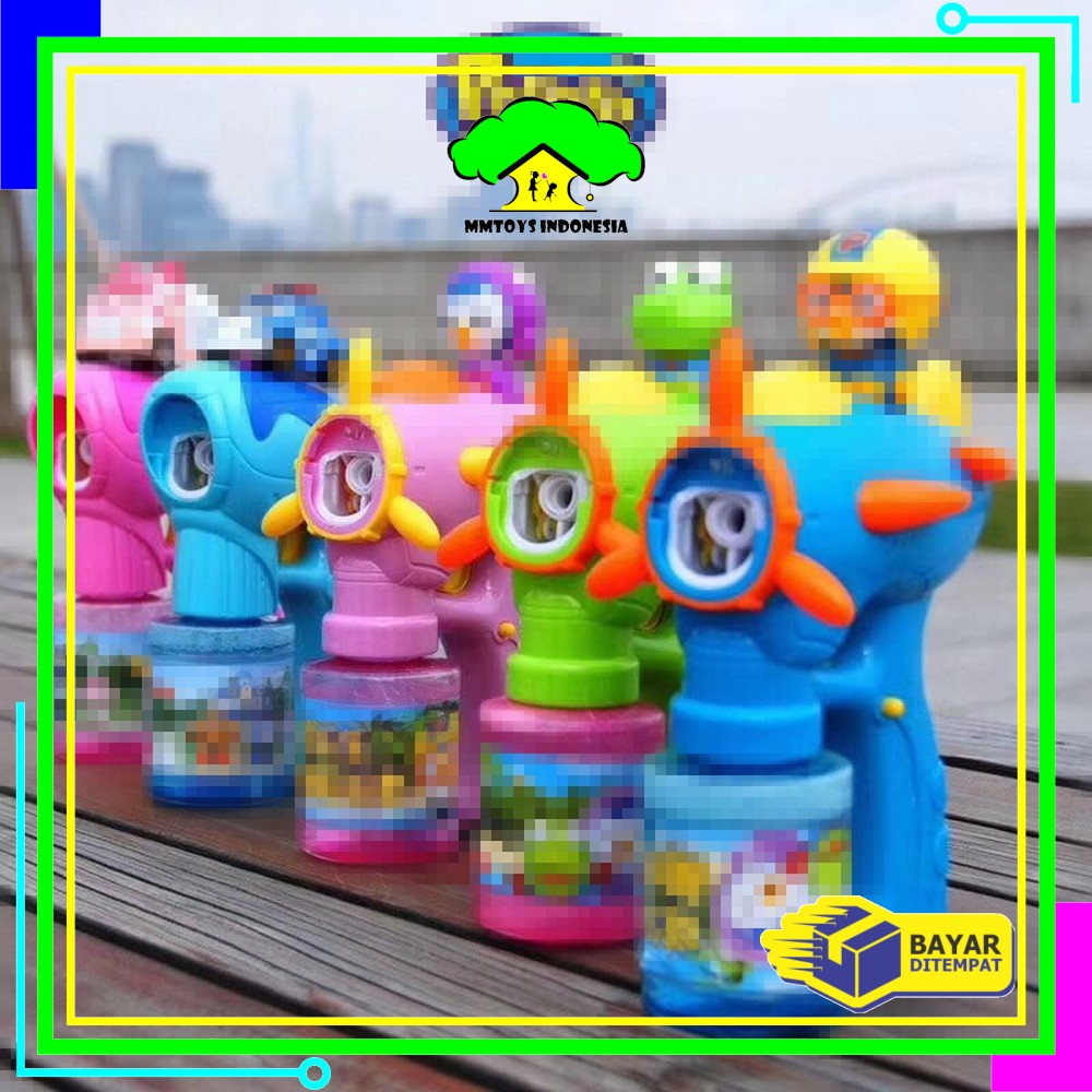 Jual MI-M34 M50 Mainan Anak Bubble Gun Karakter Mainan Tembakan Balon ...