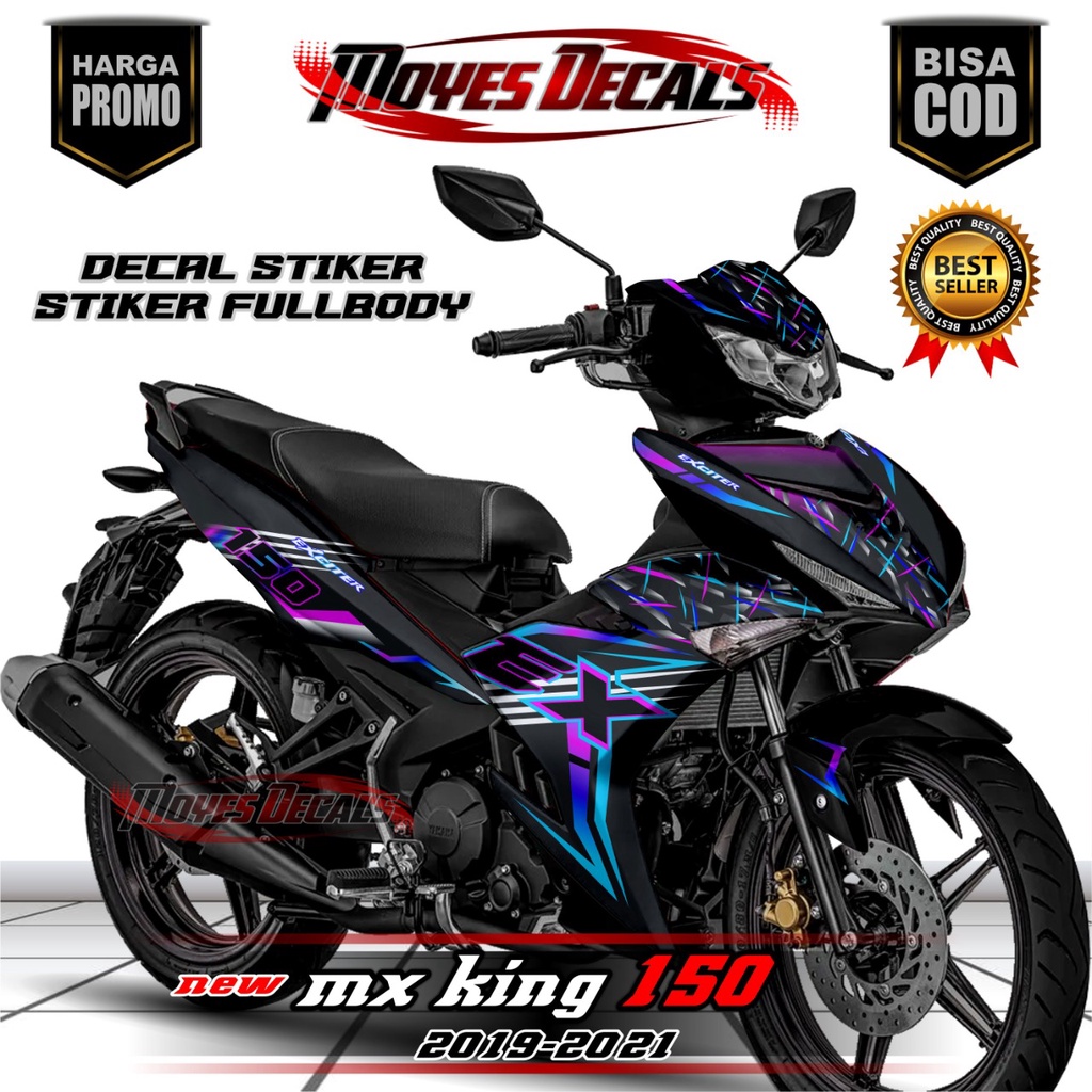 Jual stiker mx king 150 decal mx king 150 fullbody decal mx king ...