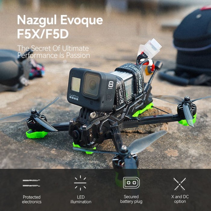 Jual Nazgul Evoque Fx5/F5D Drone Racing | Shopee Indonesia