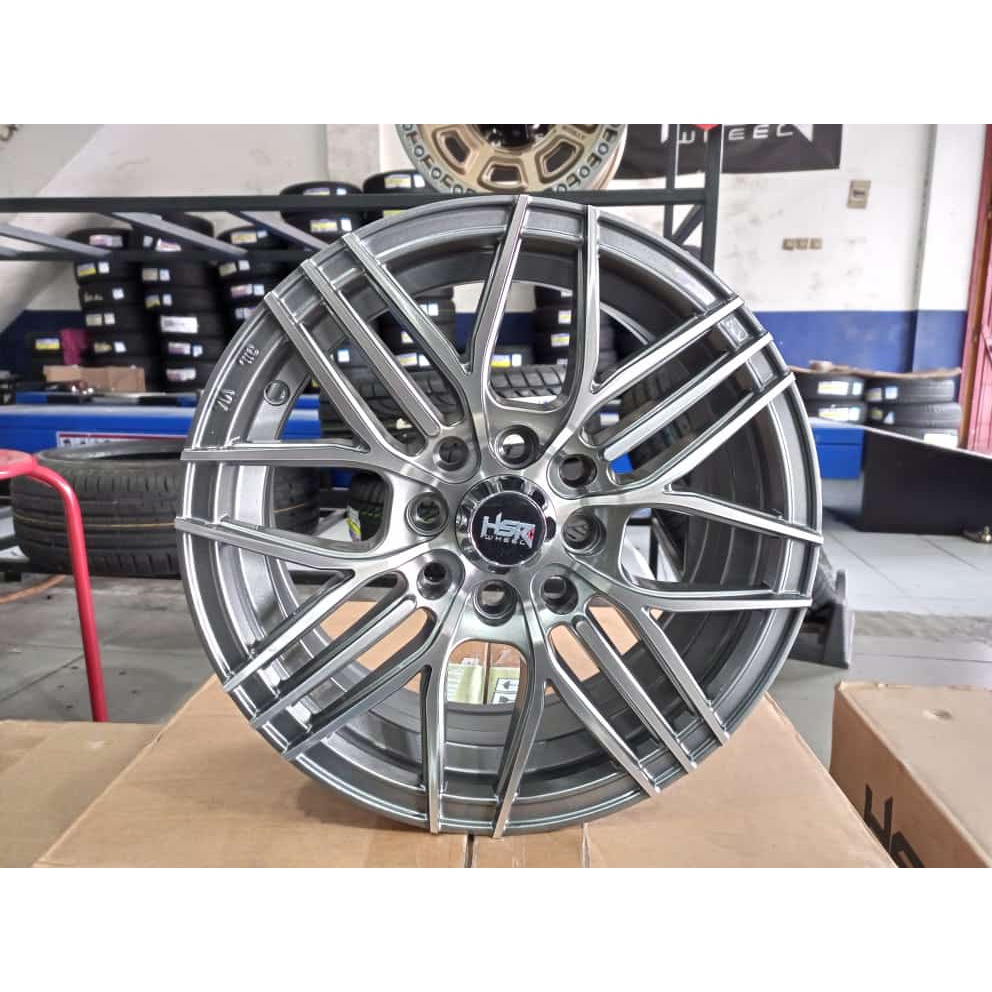 Jual velg mobil ring 14 hsr monta cakep buat mobil wuling evo avanxa ...