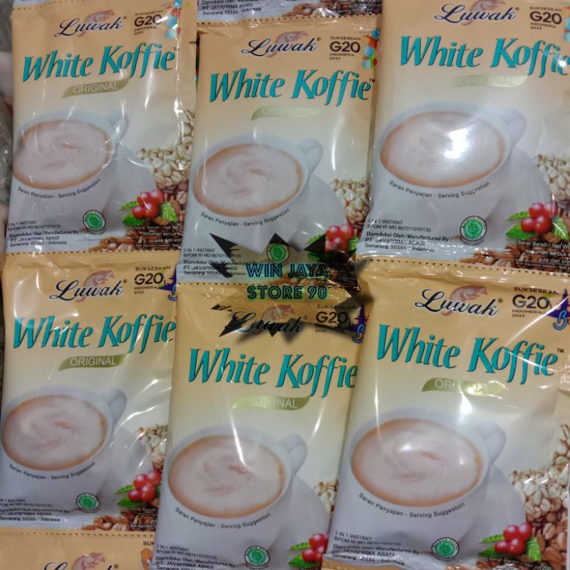 Jual Luwak White Koffie Original (10 sachet) | Shopee Indonesia