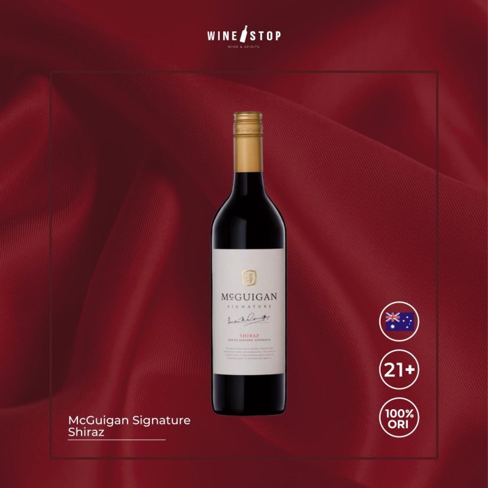 Jual McGuigan Signature Shiraz 750ml | Shopee Indonesia