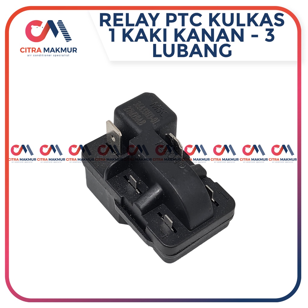 Jual Relay Ptc Kulkas 1 pintu 1 Kaki Kanan 3 Lubang Omron Kompresor 2 ...