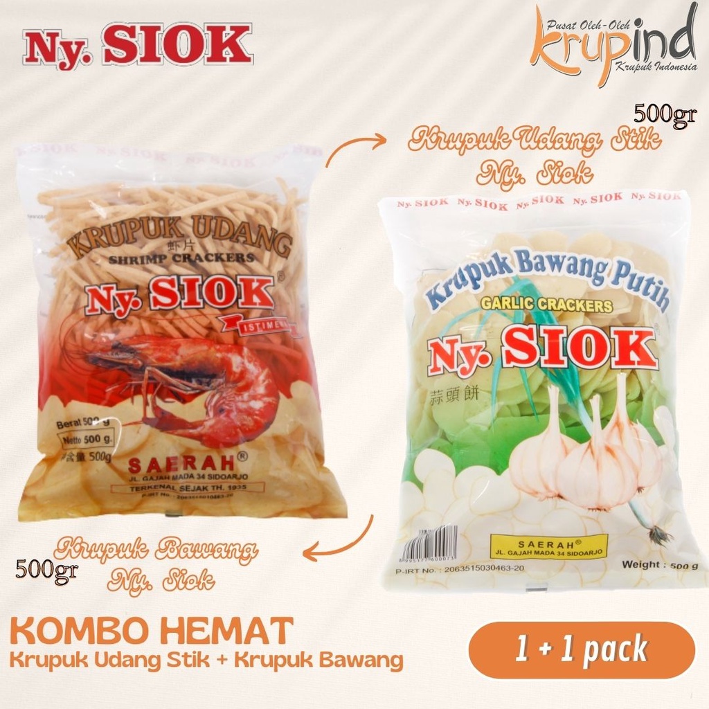 Jual KOMBO HEMAT KRUPUK / KERUPUK UDANG STIK + KRUPUK BAWANG NY SIOK ... Jual KOMBO HEMAT KRUPUK / KERUPUK UDANG STIK + KRUPUK BAWANG NY SIOK ...