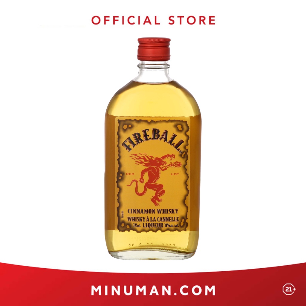 Jual Fireball - Cinnamon Whisky - 375ml | Shopee Indonesia
