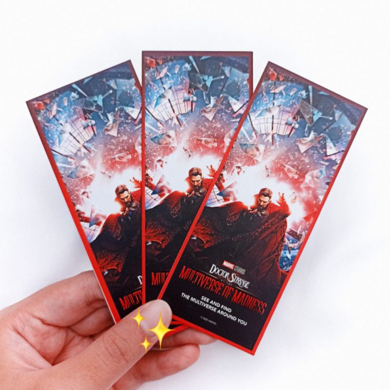 Jual collectible ticket marvel doctor strange in the multiverse of ...