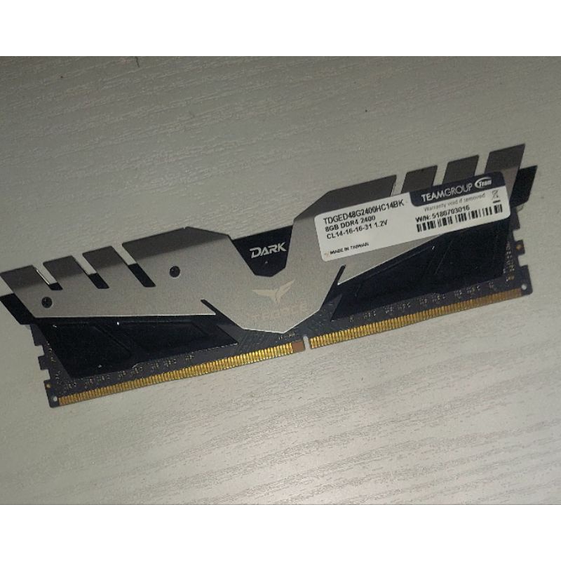 Jual Ram team dark ddr4 8gb 2400Mhz | Shopee Indonesia