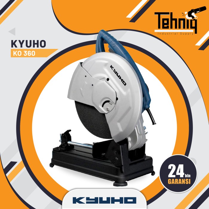Jual Mesin Pemotong Besi Kyuho Cut Off Machine Ko 360 | Shopee Indonesia