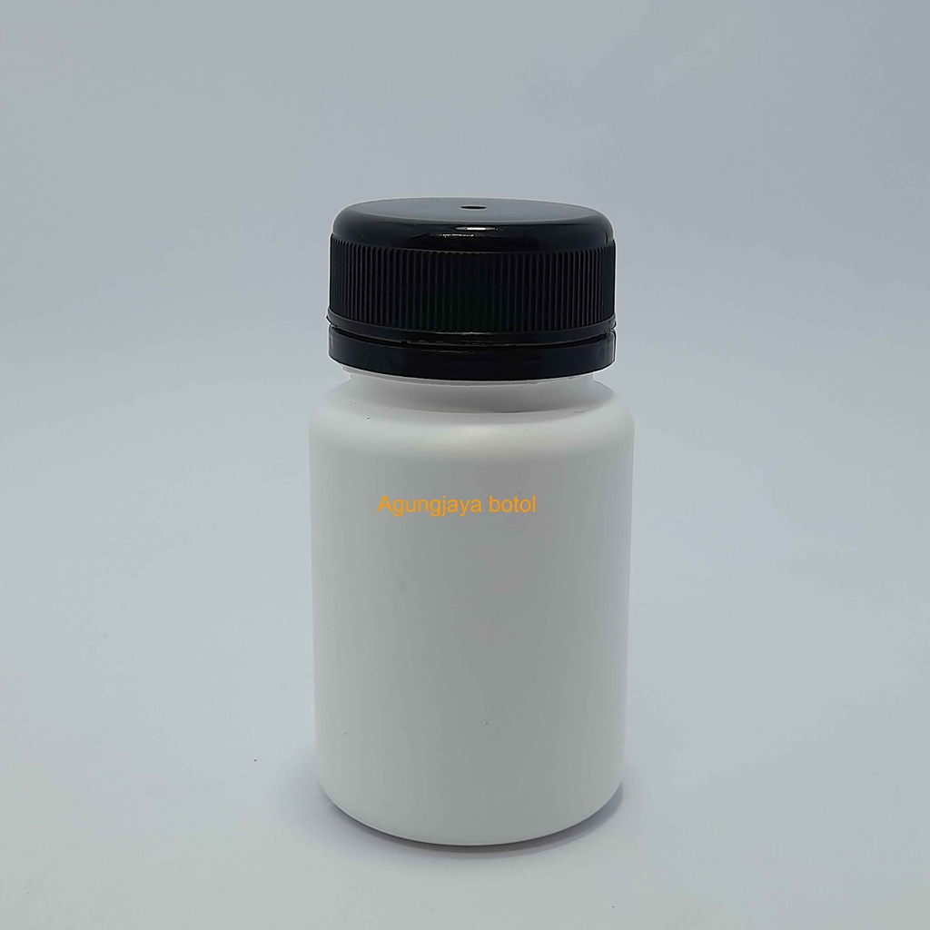 Jual Ester C 60 Kapsul Putih Hdpe / Botol Obat 100 ml / Botol Ester C 60 Kapsul Putih / Botol ...