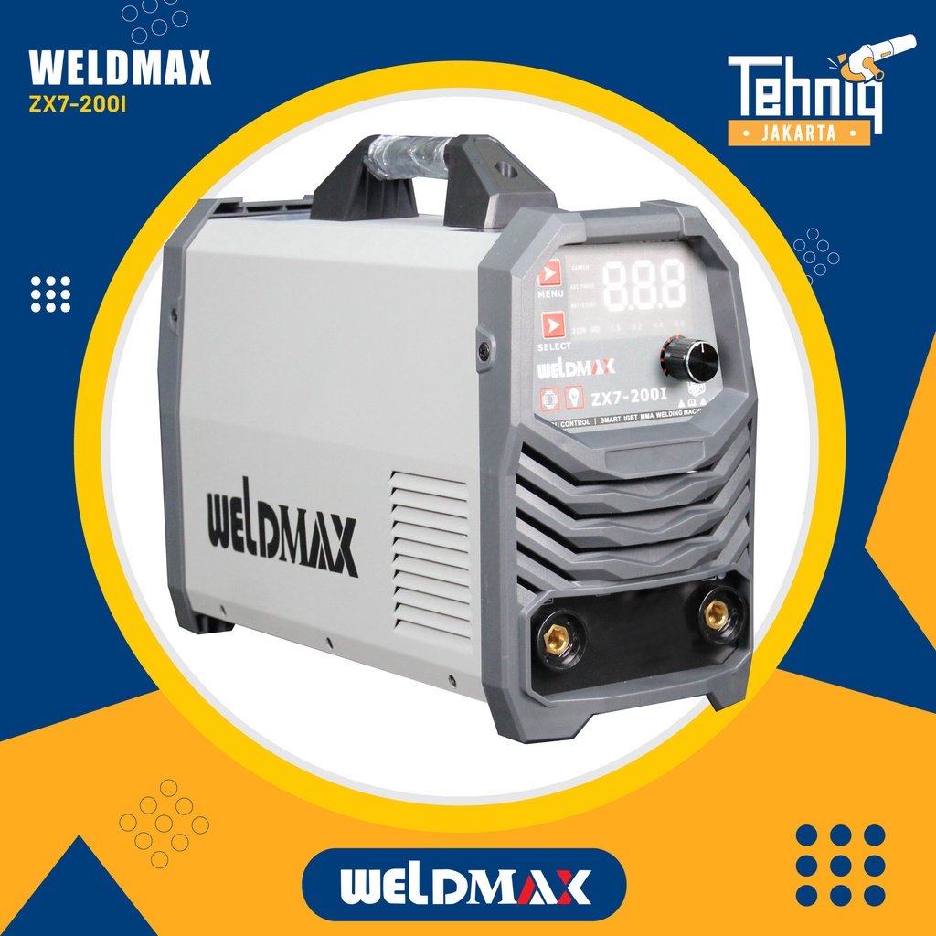 Jual MESIN LAS STICK WELDMAX ZX7-200I / INVERTER WELDING | Shopee Indonesia
