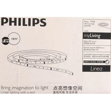 Jual PHILIPS LED STRIP DLI 31059 LED TAPE 3000K 18W 5M POWER SUPLY 12V ...