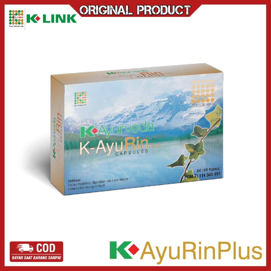 Jual K Link Ayurveda AyuRin Plus Mengatasi Pada Masalah Ginjal | Shopee ...