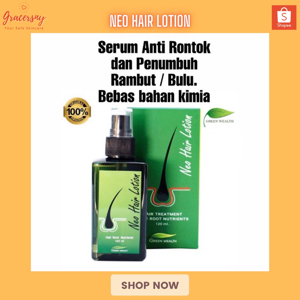 Jual Neo Hair Lotion 120ml - Original - Penumbuh Rambut - Serum Anti ...