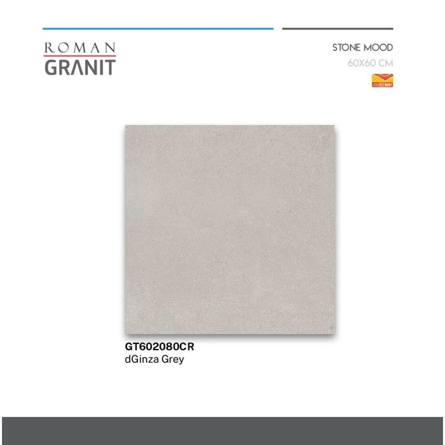 Jual ROMANGRANIT DGINZA GREY 60X60 GT602080CR (ROMAN GRANIT) | Shopee ...