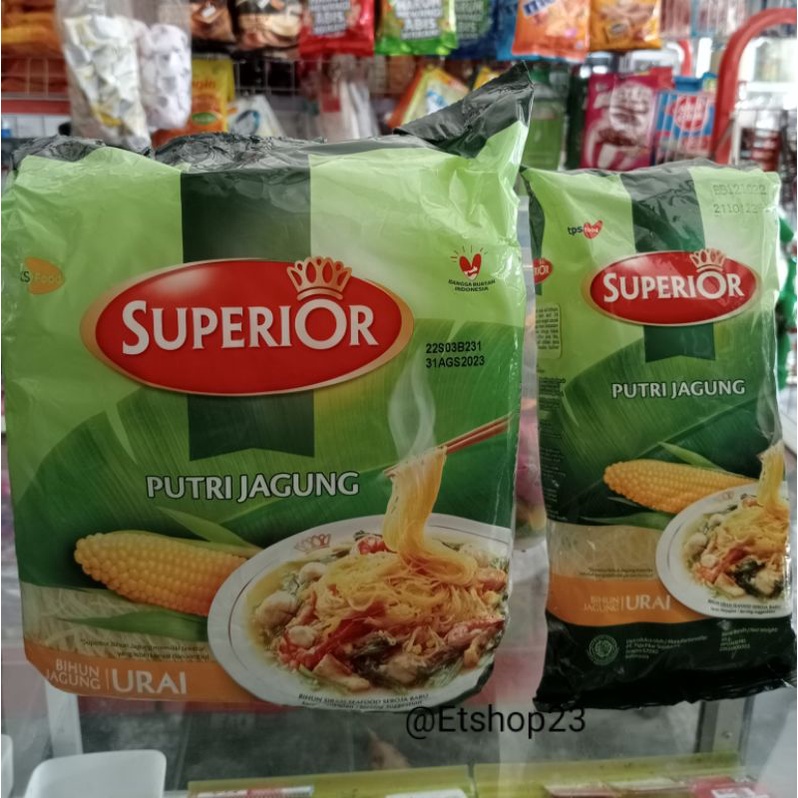 Jual BIHUN SUPERIOR PUTRI AGUNG 335 GRAM & 65 GRAM | Shopee Indonesia
