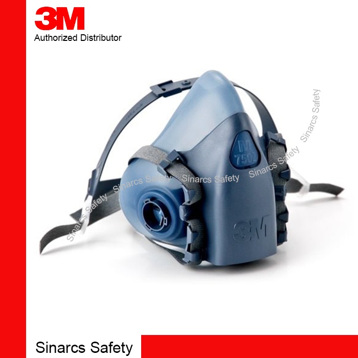 Jual Masker 7502/37082(AAD) 3M Half Facepiece Reusable Respirator ...