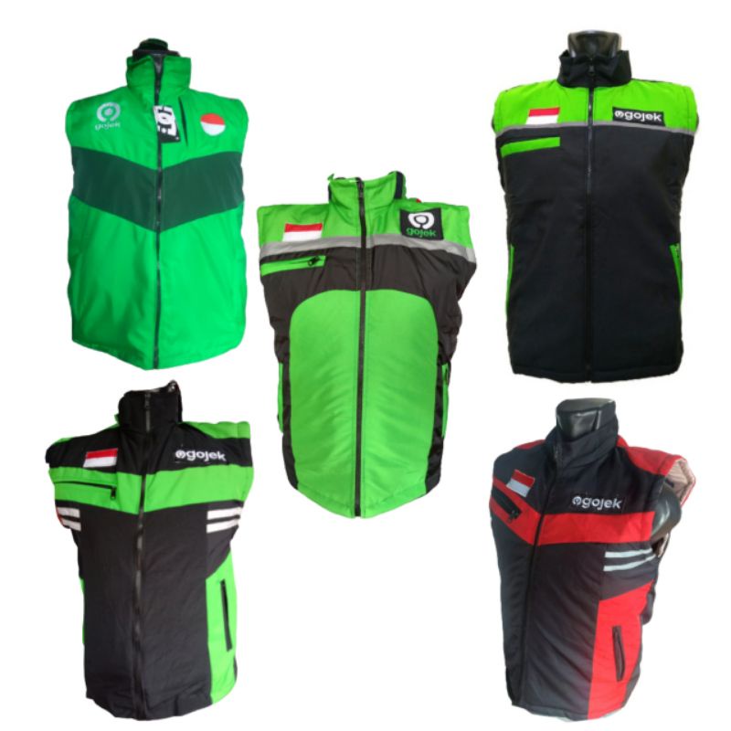 Jual Rompi Driver Gojek Bahan Tebal Waterproof | Shopee Indonesia