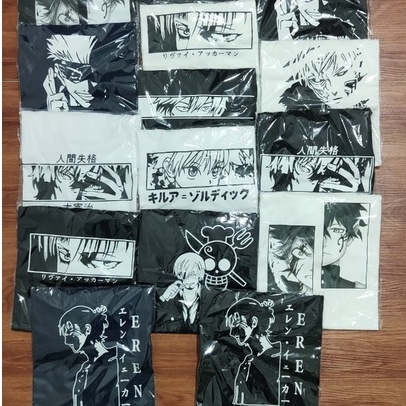 Jual KAOS SABLON COMBAD ANIME | GOJO SATORU JUJUTSU KAISEN | LEVI ...