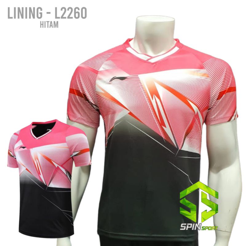 Jual [L2260 Hitam] Baju Lining Li-Ning Import Premium Terbaru At Dry ...