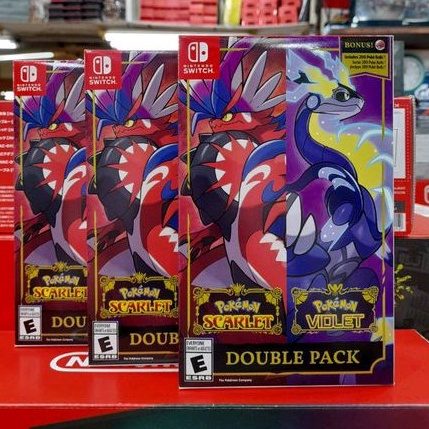 Jual Switch Pokemon Scarlet + Pokemon Violet Double Pack | Shopee Indonesia